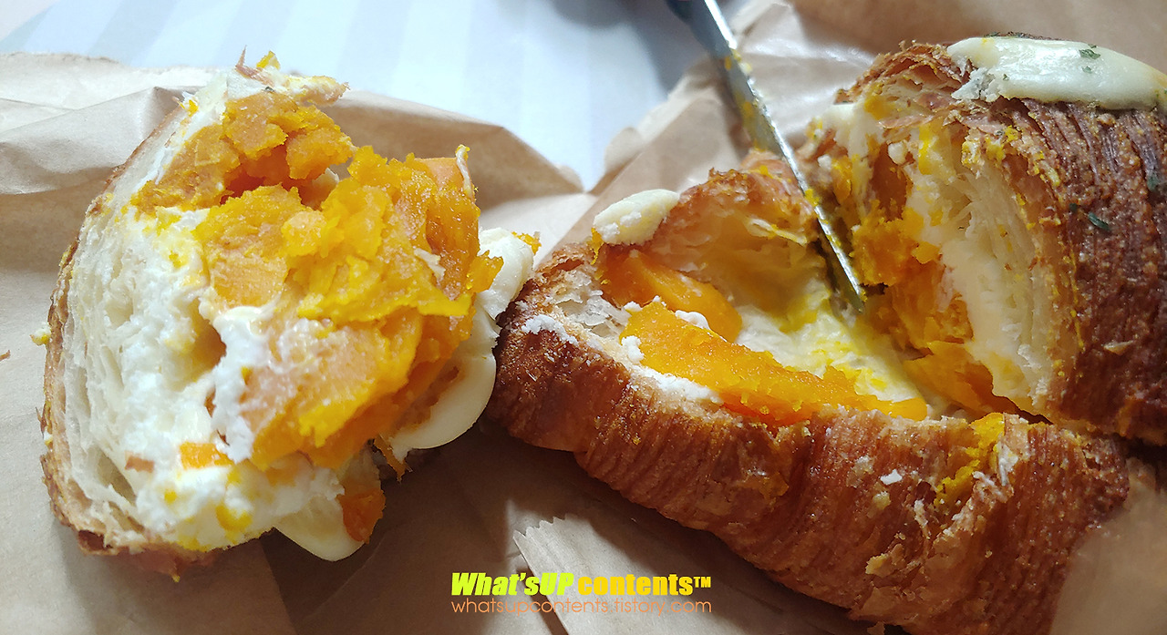 천상의 맛 발산역 베이커리 룬 단호박생크림 크루아상