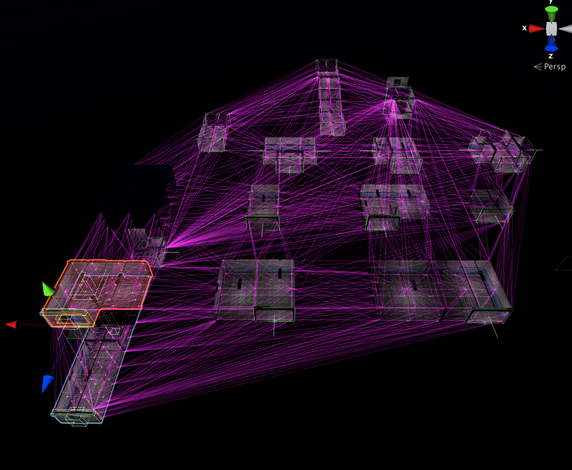 CatDarkGames. Game Dev Story :: Unity Light Probe Group Volume(Multiple Light Probe Group)