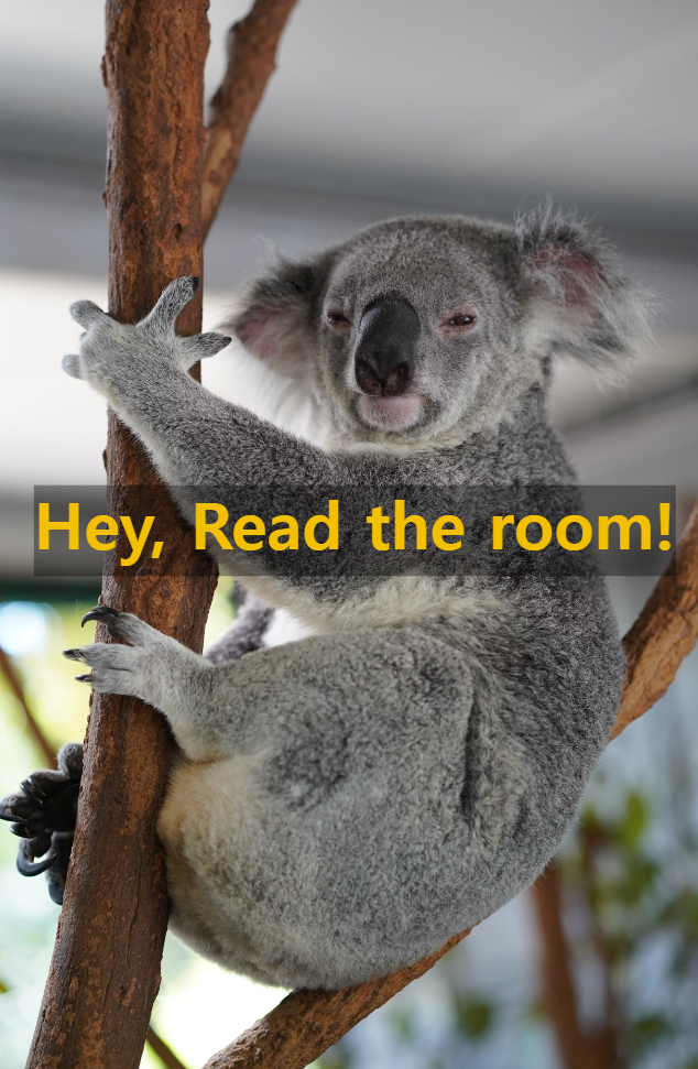 분위기 파악 좀 해라 Read the room 영어 회화 표현 배우기