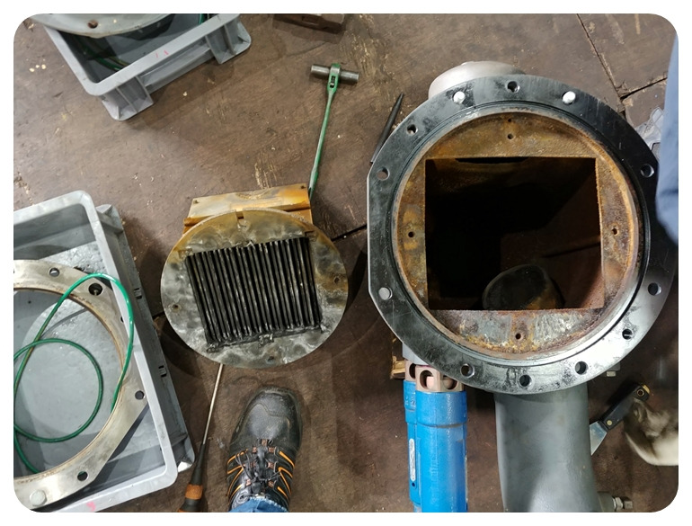 AIR COMPRESSOR COOLER CLEANING 작업 표준서