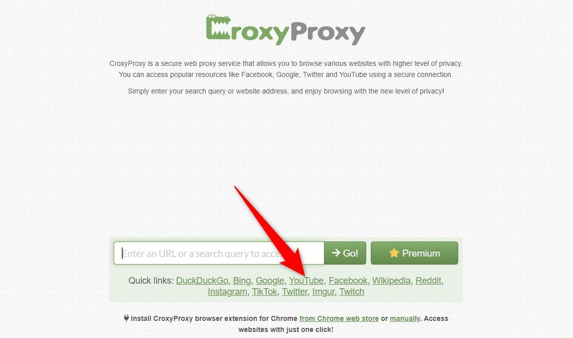 CroxyProxy YouTube 사용 방법: 프록시로 유튜브 차단 해제