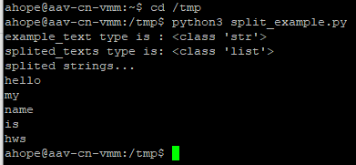 Python split 함수(문자열 자르기)