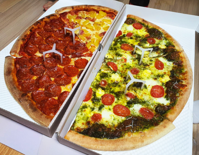 서초구 양재동 피자 맛집 도프 피자 베이커스 배달 바질하와이안페퍼로니트러플 감자튀김