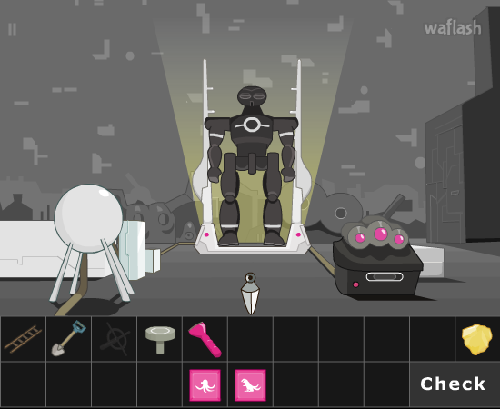 JINJA 3: 우주선 탈출 (Escape from Octlien) - 플래시게임 | 와플래시 게임 아카이브