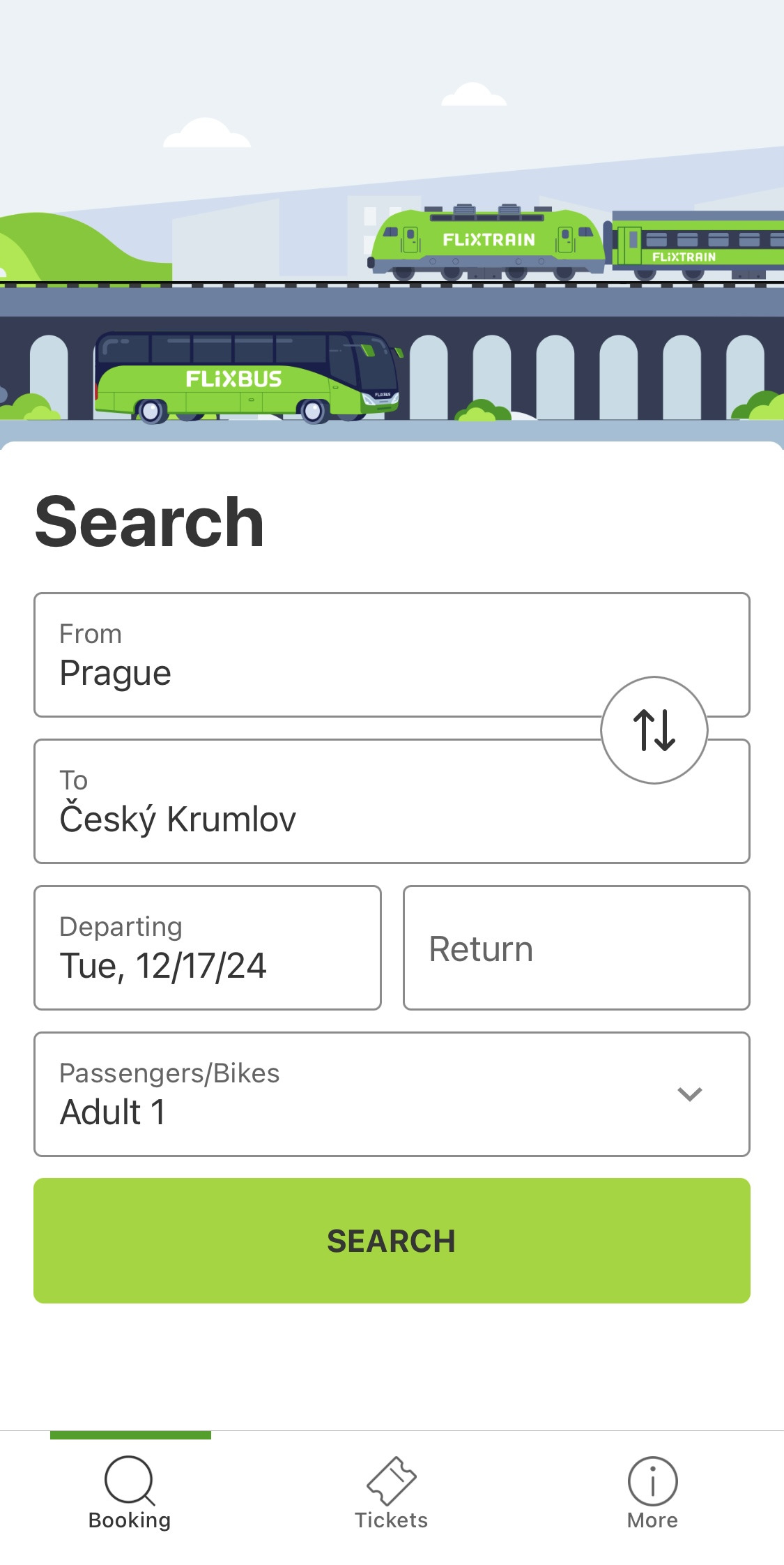 플릭스 버스 (FLIX BUS) 예약 방법 및 탑승 후기 (프라하 → 체스키 크룸로프)