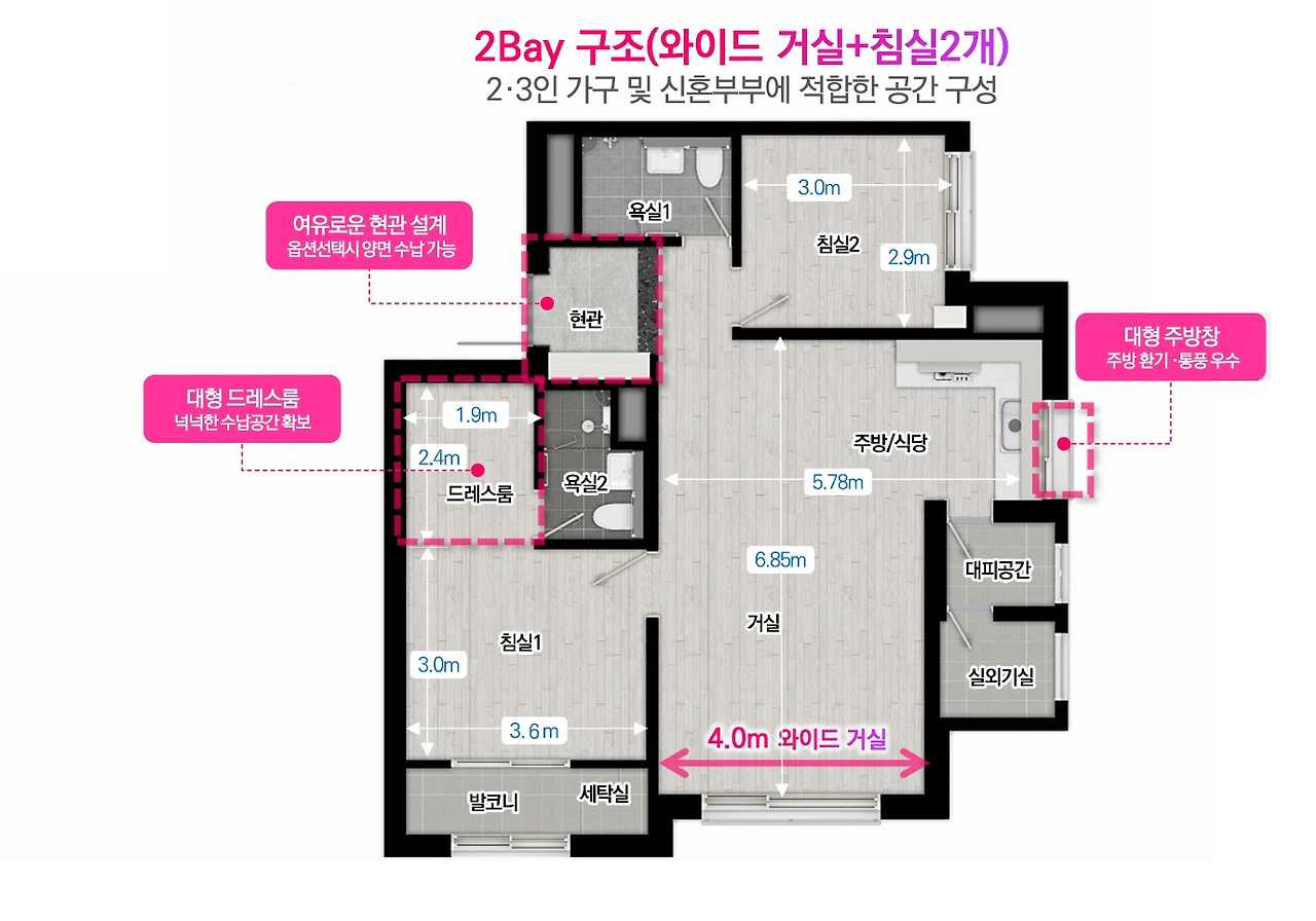 이천 중리지구 신안인스빌 아파트 모델하우스