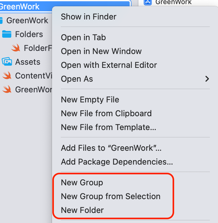 Xcode - Group vs Folder :: iOYES