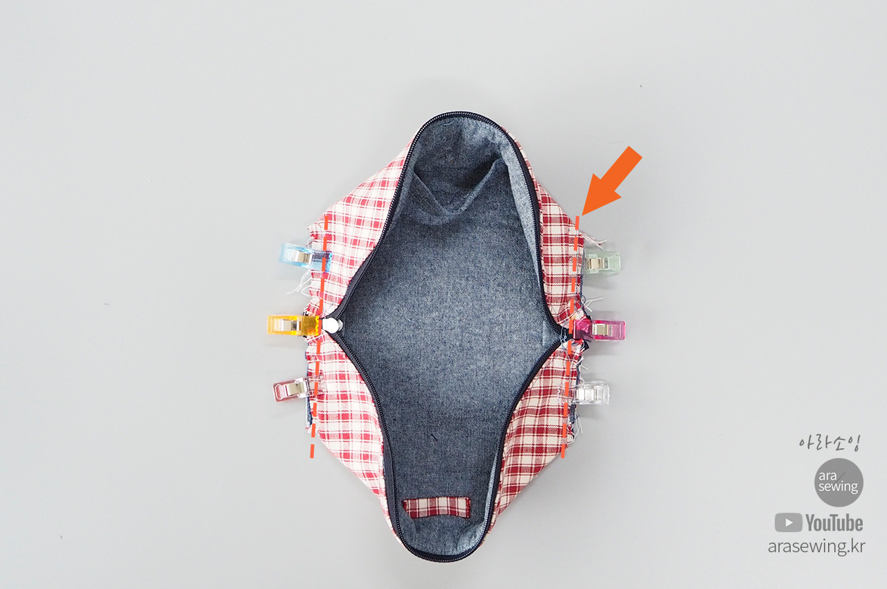입큰 파우치 만들기입구가 커지는 파우치영상패턴magic Pouch