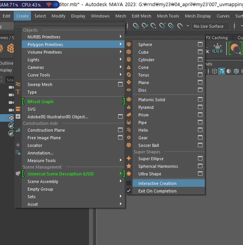 my23’007 UV Mapping with the UV Editor in Maya 2016/ Maya 2023 ; uv 맵핑, uv 맞추기, uv editor, uv꿀팁 ...