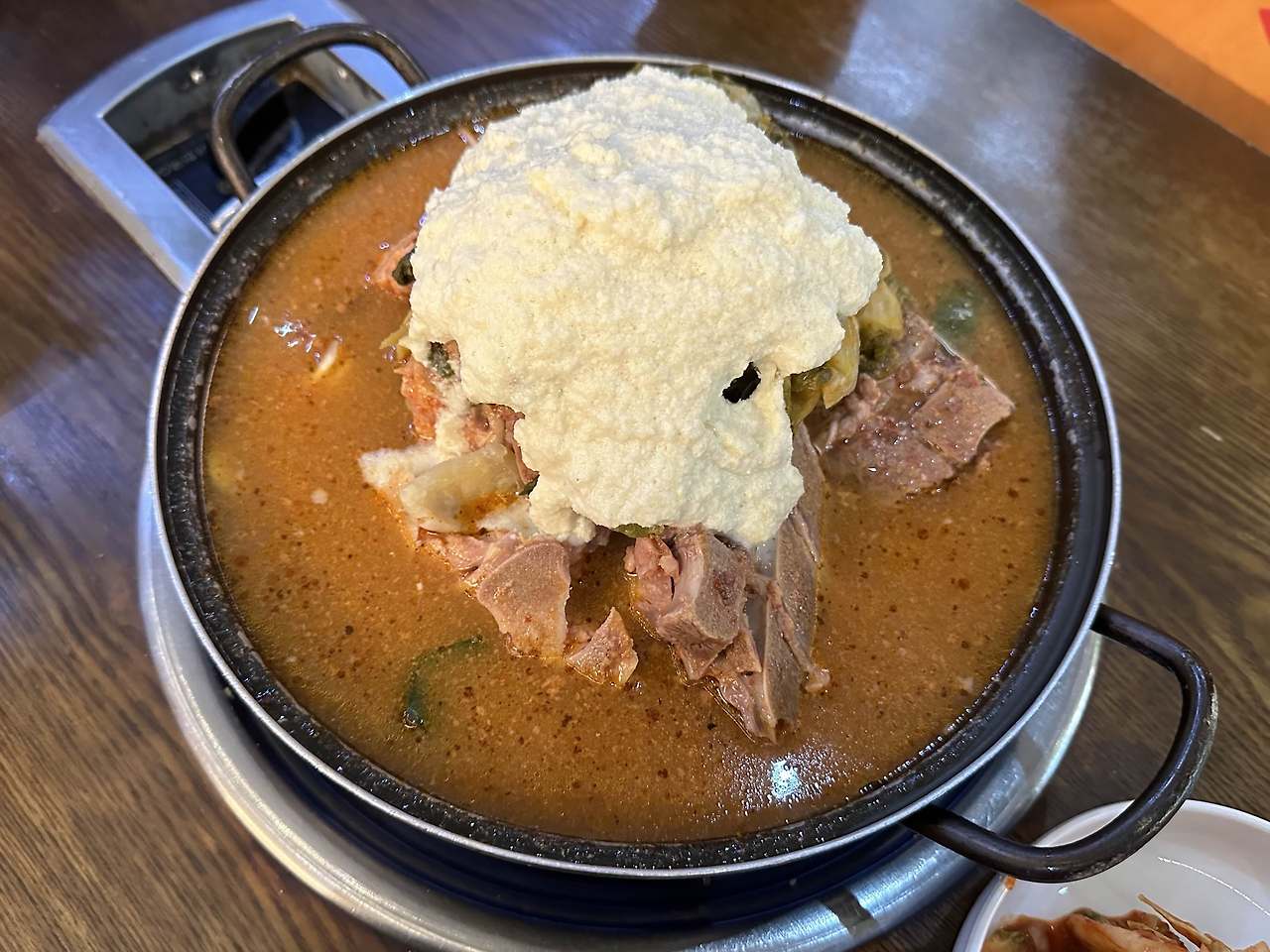 수원 망포동 서울 24시 감자탕 해장국 고소하고 맛있는 콩비지 감자탕