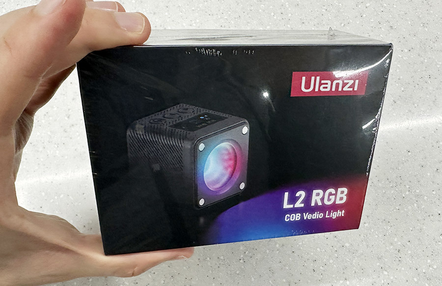 울란지 Ulanzi RGB 컬러 소형 휴대용 조명 L2 RGB