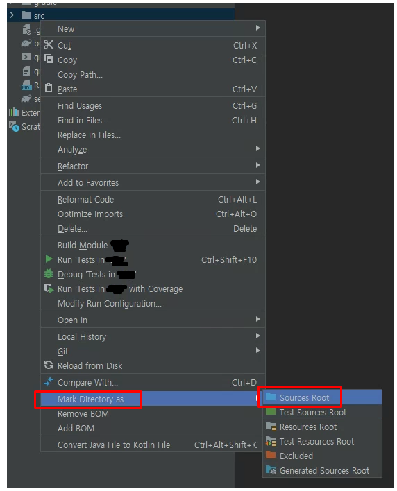[IntelliJ] "No main class specified" : Run/Debug setting 시 main class 못찾겠다는 메시지 해결 방법