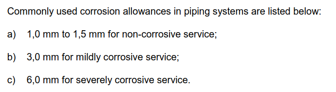 Corrosion Allowance(부식여유) 톱아보기(ISO기준)