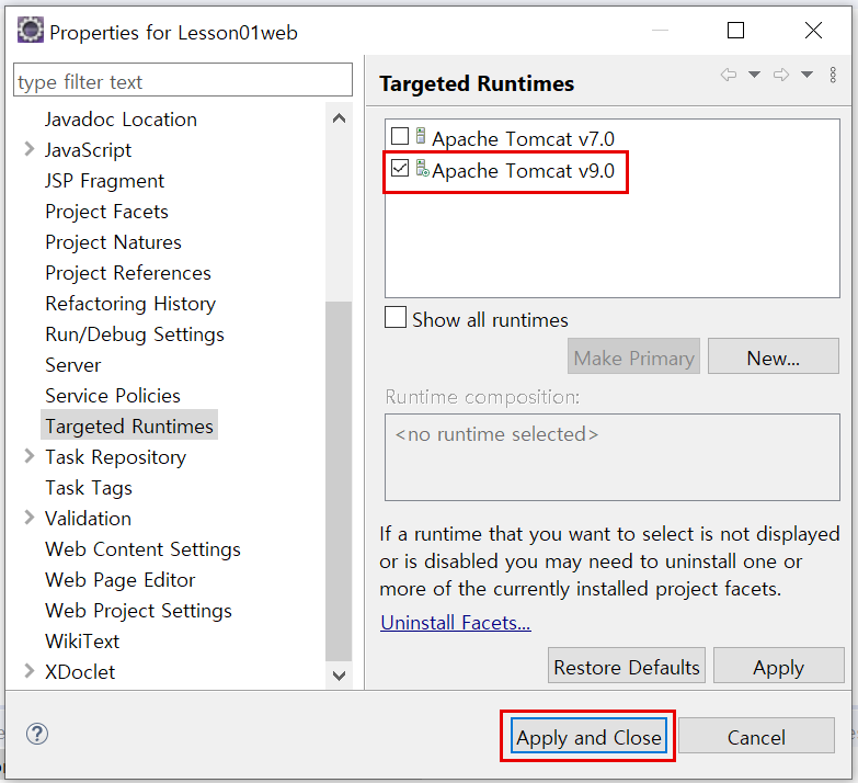 The import javax.servlet cannot be resolved 에러 해결 방법