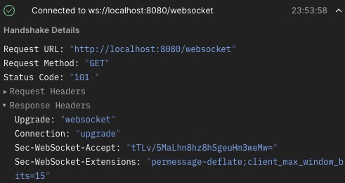spring boot websocket (웹소켓)
