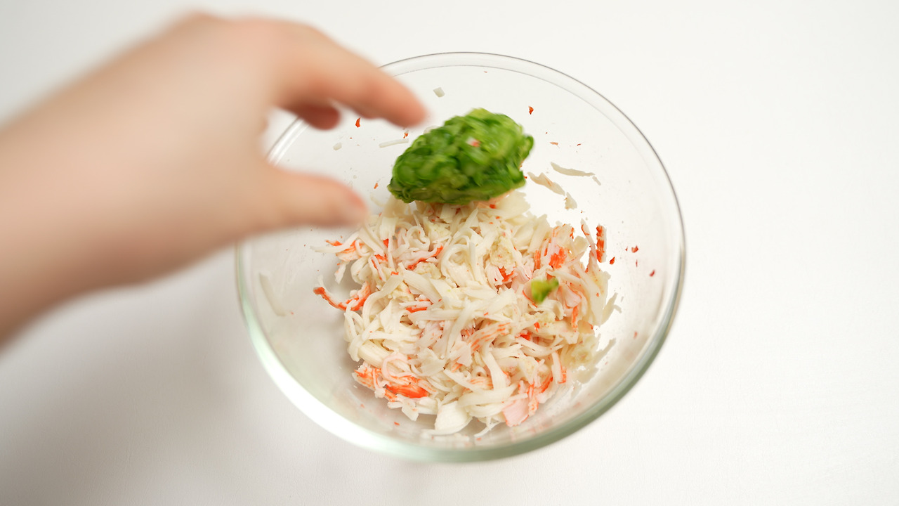 게살 통통 맛있는 크래미 샌드위치 만들기