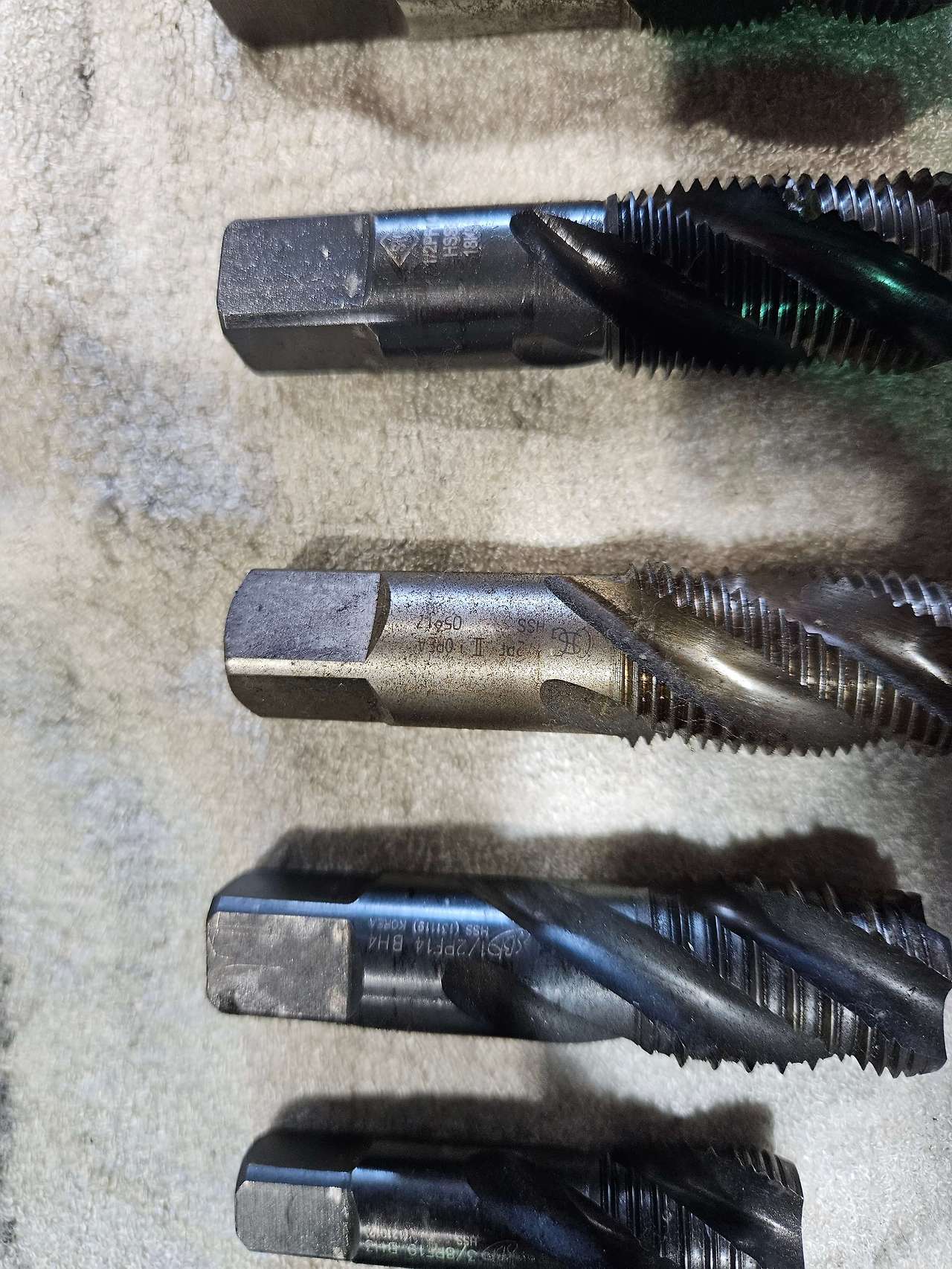 파이프 관용탭 가공 PT 탭(RC) PF 탭(RP) 가공 조건 및 기초 홀 :: 지식의망치