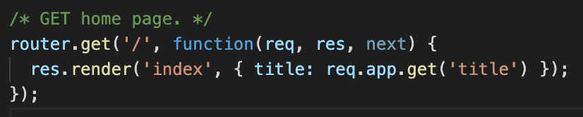 What app.set function do (Express.js) :: 쥐돌이메모장