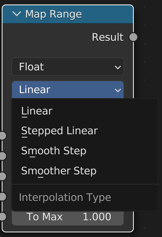 [블렌더] Map Range Node