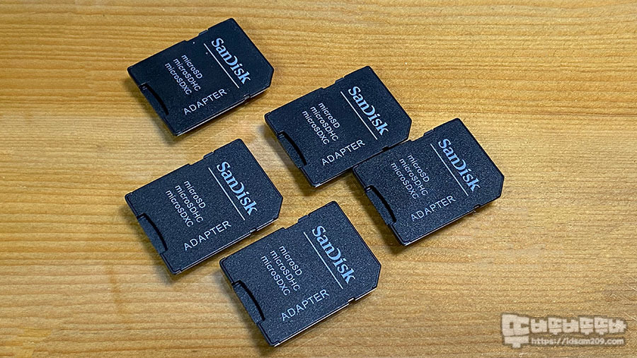Sandisk 마이크로 Sd 카드 어댑터 구입 후기