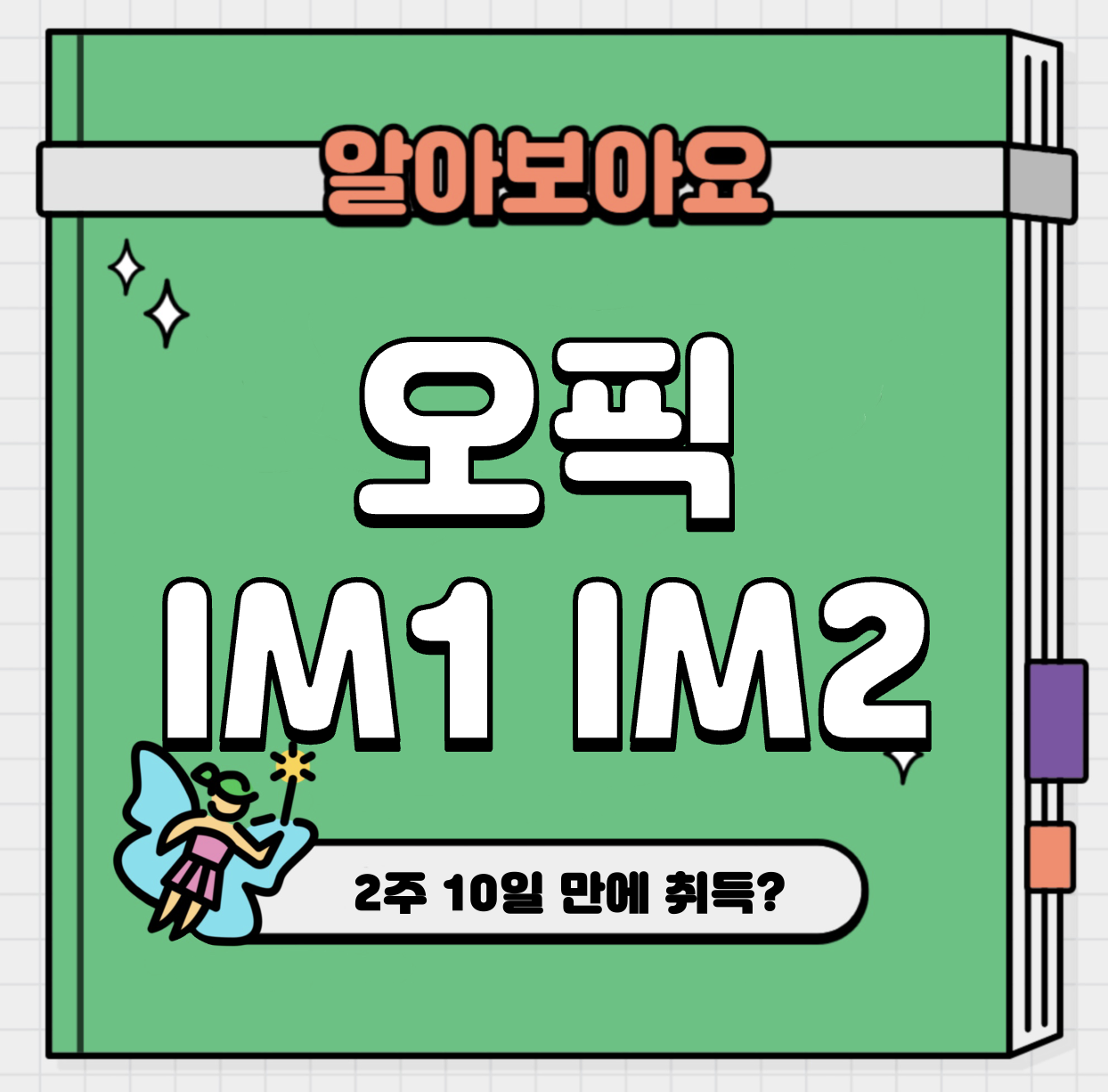 오픽 im1 im2 수준 차이 2주 10일 만에 취득 가능할까? - Opensis