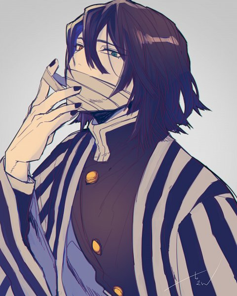 귀멸의칼날 이구로 오바나이 일러스트 2탄