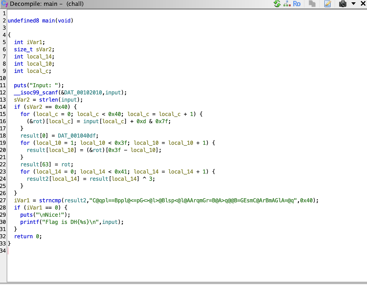 [드림핵] r-xor-t 풀이