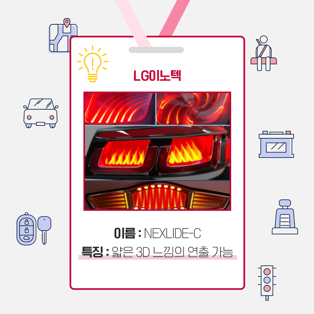 LG이노텍의 차량용 LED 모듈 부품 5형제를 소개합니다!