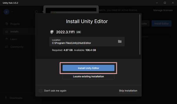 유니티 설치 - Unity Hub로 버전 별 설치 방법 :: Copy Coding