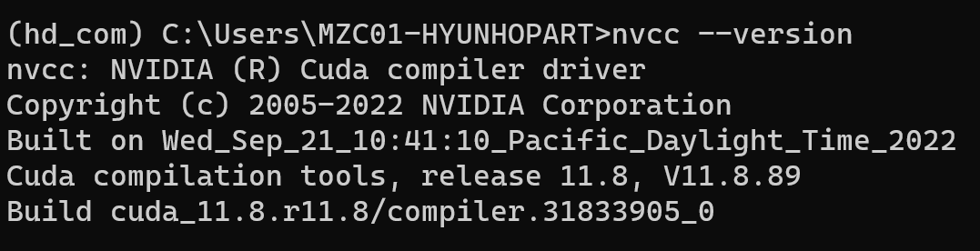 [CUDA] Windows 환경 CUDA 설치 (Python, Pytorch)