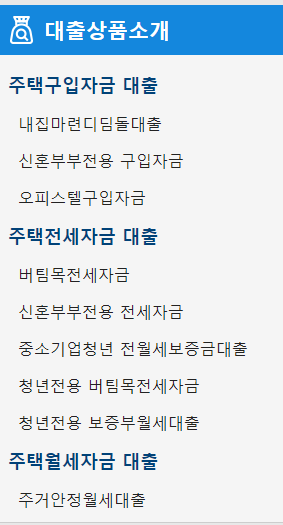 주택도시기금 대출 신청방법 취급상품 기금 E 든든 홈페이지 이용