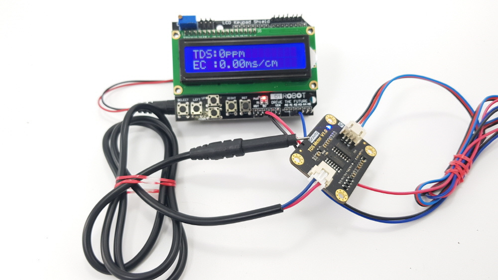[아두이노][센서] SEN0244 물의 품질을 한눈에! TDS 센서로 수질 측정하기
