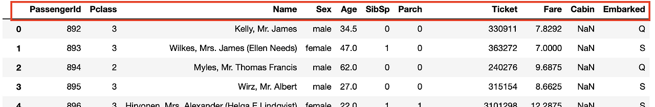 [pandas] 3. 데이터 파악하기 (head, tail, shape, columns, dtype, isnull.sum, describe, info, unique ...