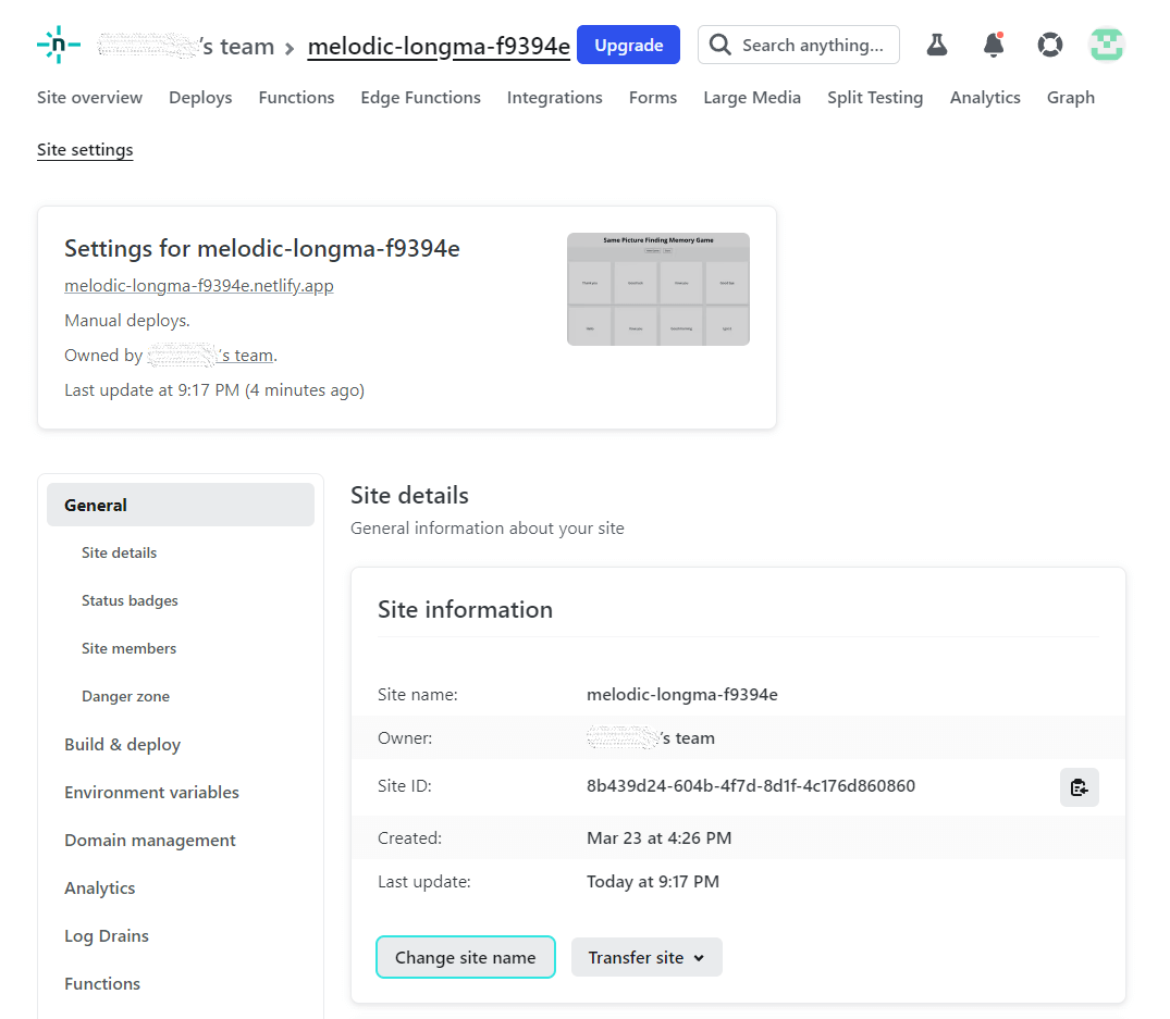 네트리파이(Netlify) 웹호스팅
