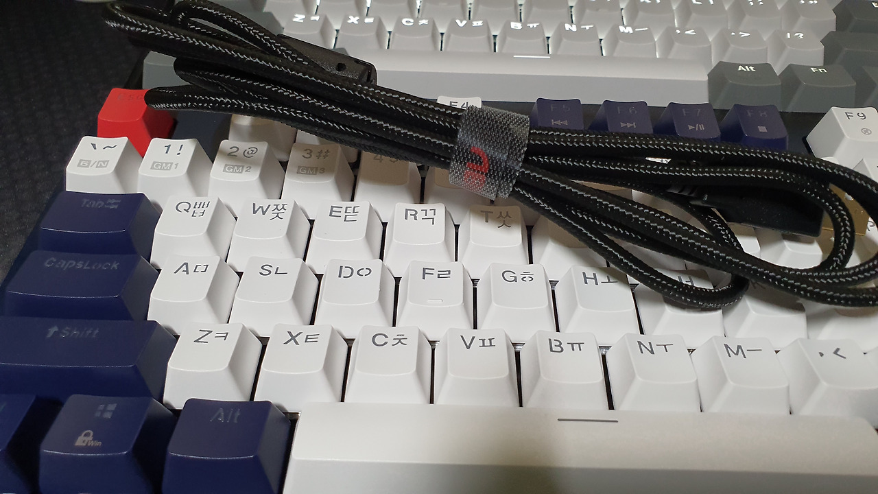 앱코 텐키리스 LED 기계식 키보드 사용후기 - K611 V1