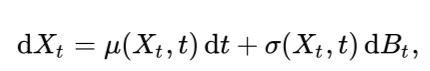ODE와 SDE 설명 (Ordinary differential equation과 stochastic differential ...