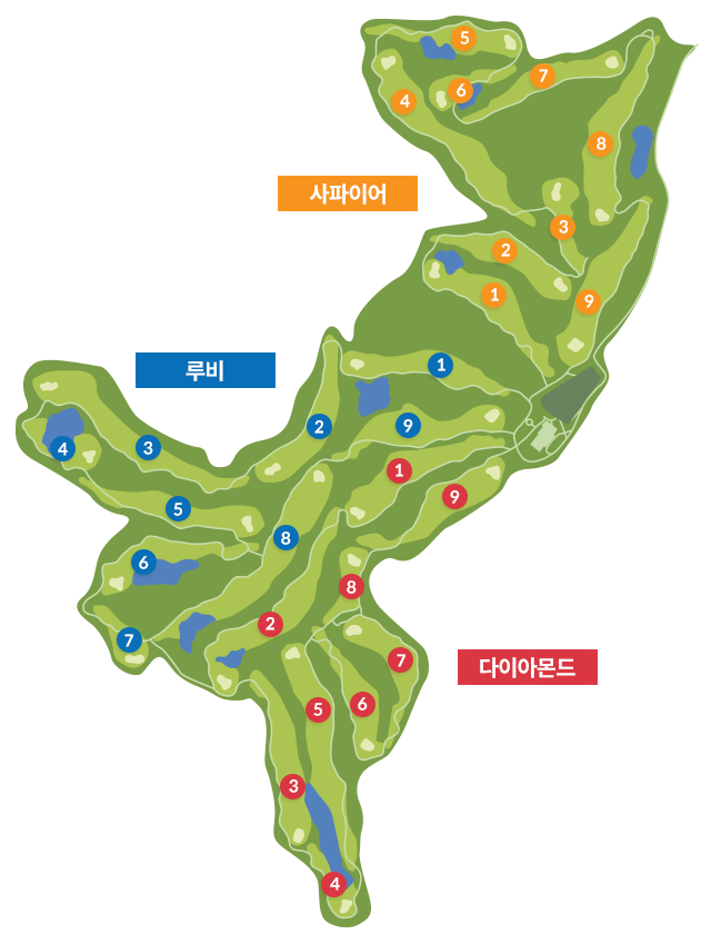 용인 3부 라운딩 가능한 한림용인cc 라운딩 후기 주변 식당 등