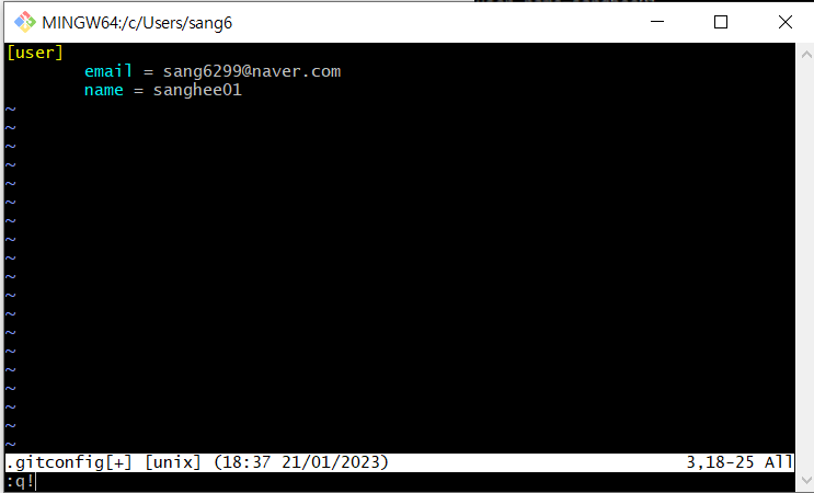 Git Config Git 환경설정gitconfig 확인 및 수정하는 법 터미널 에디터 