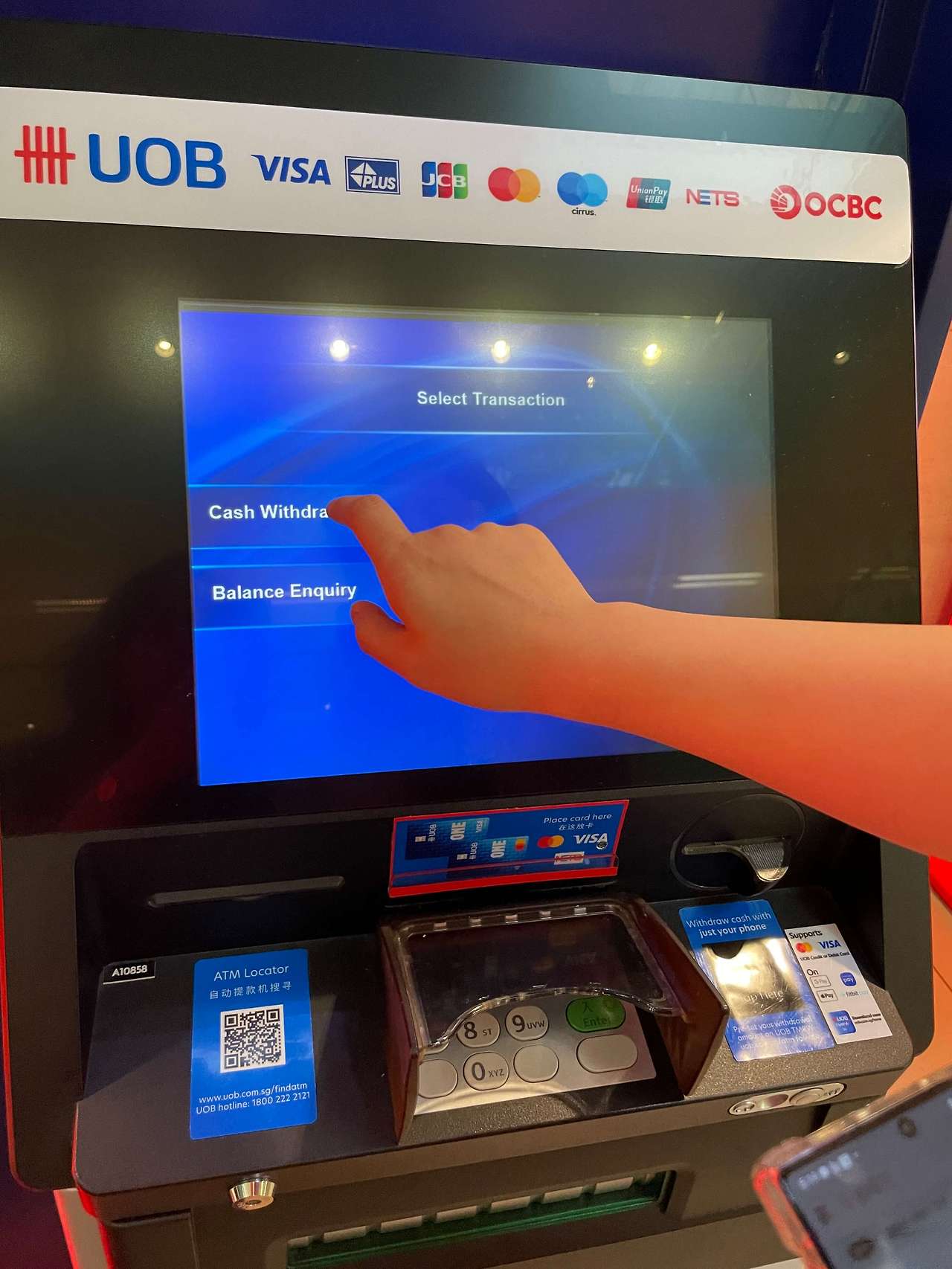 싱가포르 환전 - 트래블월렛 수수료 0원 은행 / ATM 위치 / 인출 방법 총정리