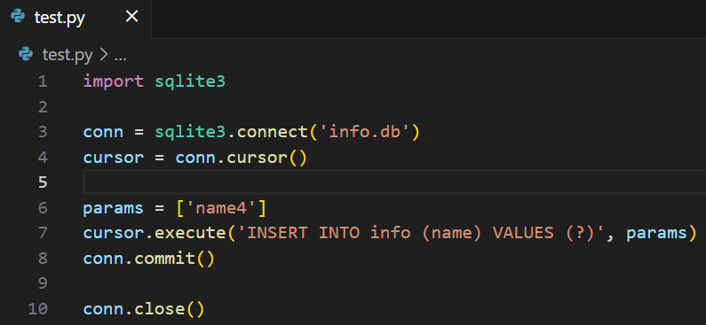 [파이썬 에러] Sqlite3 Programmingerror Incorrect Number Of Bindings Supplied The Current Statement