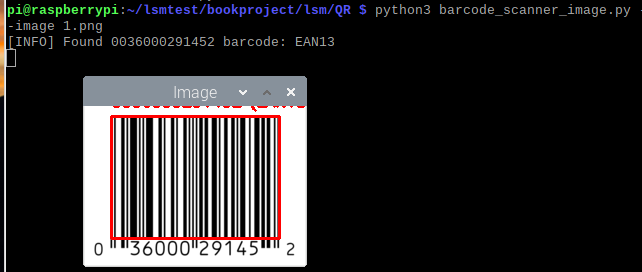 라즈베리파이_OpenCV_QR 바코드 인식