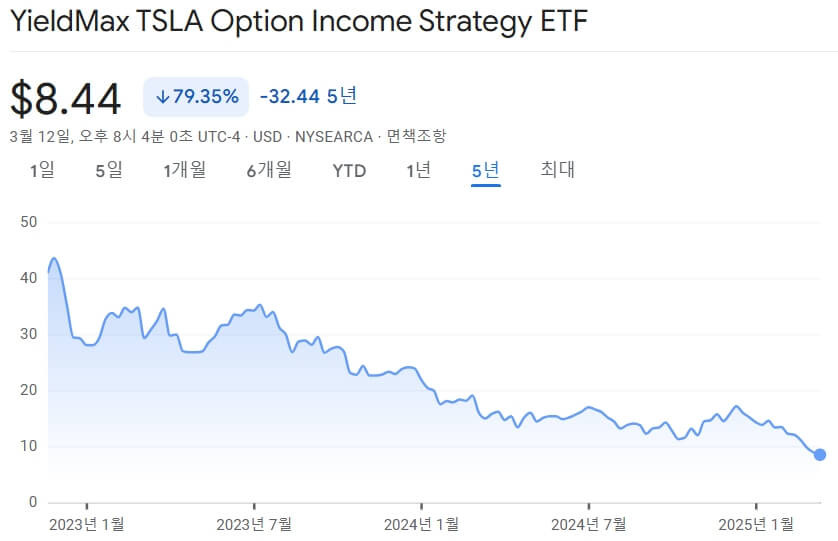 TSLY ETF 완벽 분석: 테슬라 기반 월배당 ETF의 장단점과 투자 전략