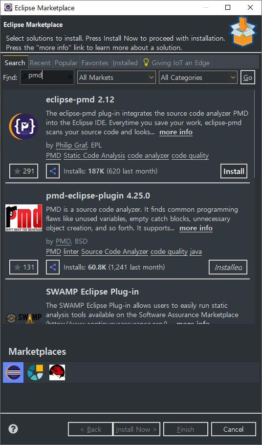 [PMD] 시큐어 코딩을 위한 PMD-eclipse-plugin 사용 방법.