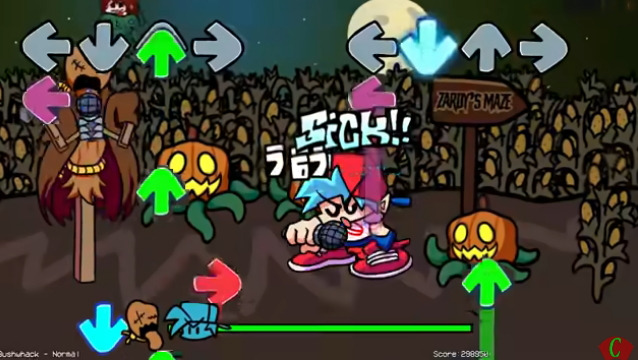 프나펌 자디 2페이즈 업데이트 모드 다운로드 - FnF vs Zardy Phase 2 Bushwhack