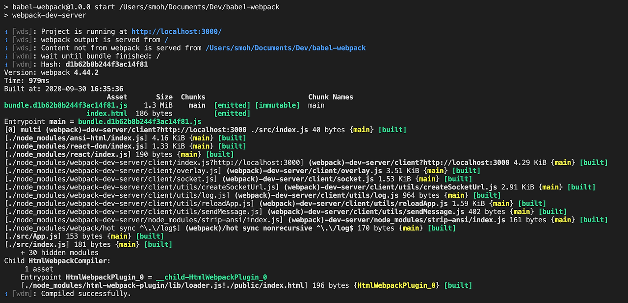 [Webpack] Error: Cannot find module 'webpack-cli/bin/config-yargs' :: Simple is Beautiful.