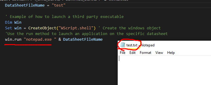 [Visual Basic] 비주얼베이직 스크립트 (VBScript), 윈도우 Shell 접근 (cmd 접근)하여 프로그램 실행 ...