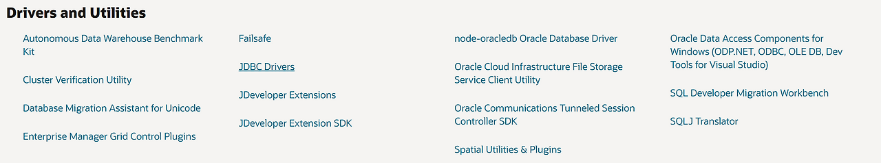 [oracle] Jdbc 설치 및 연동 Oracle Sql Developer 설치