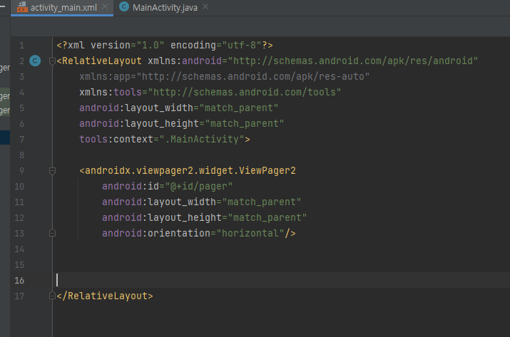 Android #9 - ViewPager, Fragment (국비35일차)