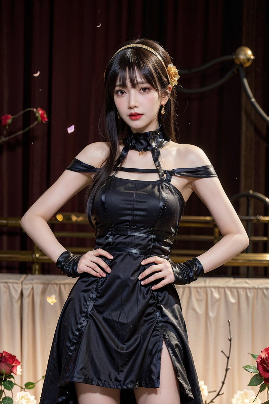 스파이패밀리 요르 포저 실사풍 코스프레 Ai