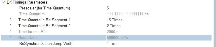 STM32 ] CAN 통신 설정 (bxCAN peripheral)